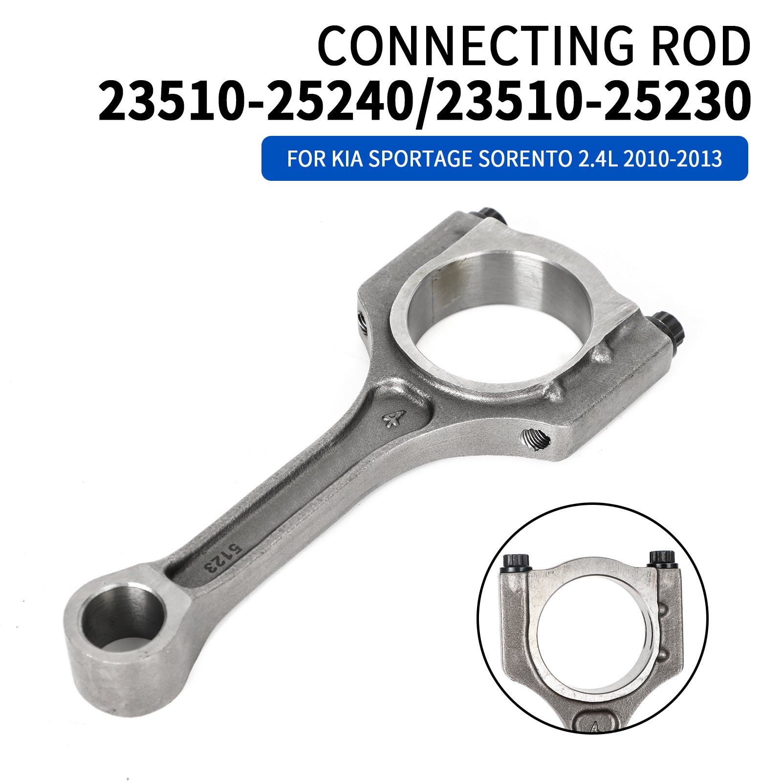 Pleuel 23510–25240 für Hyundai Kia Sonata Optima Tucson Sportage 2.4L