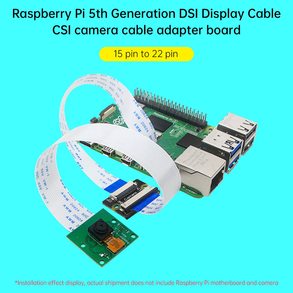 Raspberry Pi 5. Generation / Pi Zero DSI Display CSI Kamerakabel-Adapt