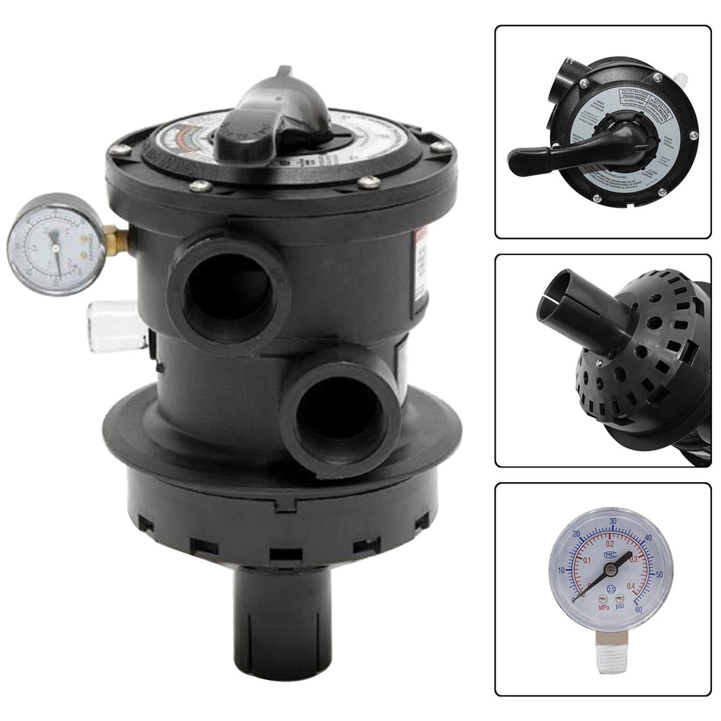 SP0714T Vari-Flo Control 1-1/2" FIP Top Mount Multiport-Ventil für Hay